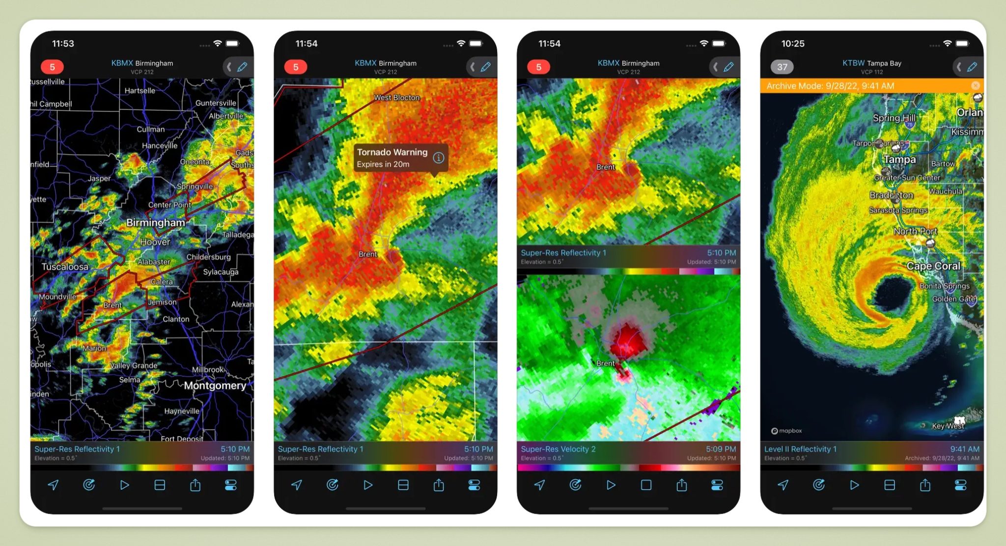 Best iOS Weather Apps Reviewed (2025) - PickThatApp.com