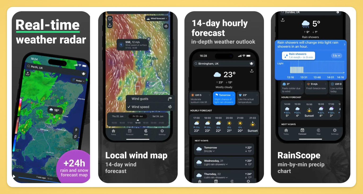 Best iOS Weather Apps Reviewed (2025) - PickThatApp.com